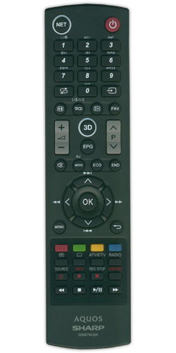 Afstandsbediening Sharp GB067WJSA